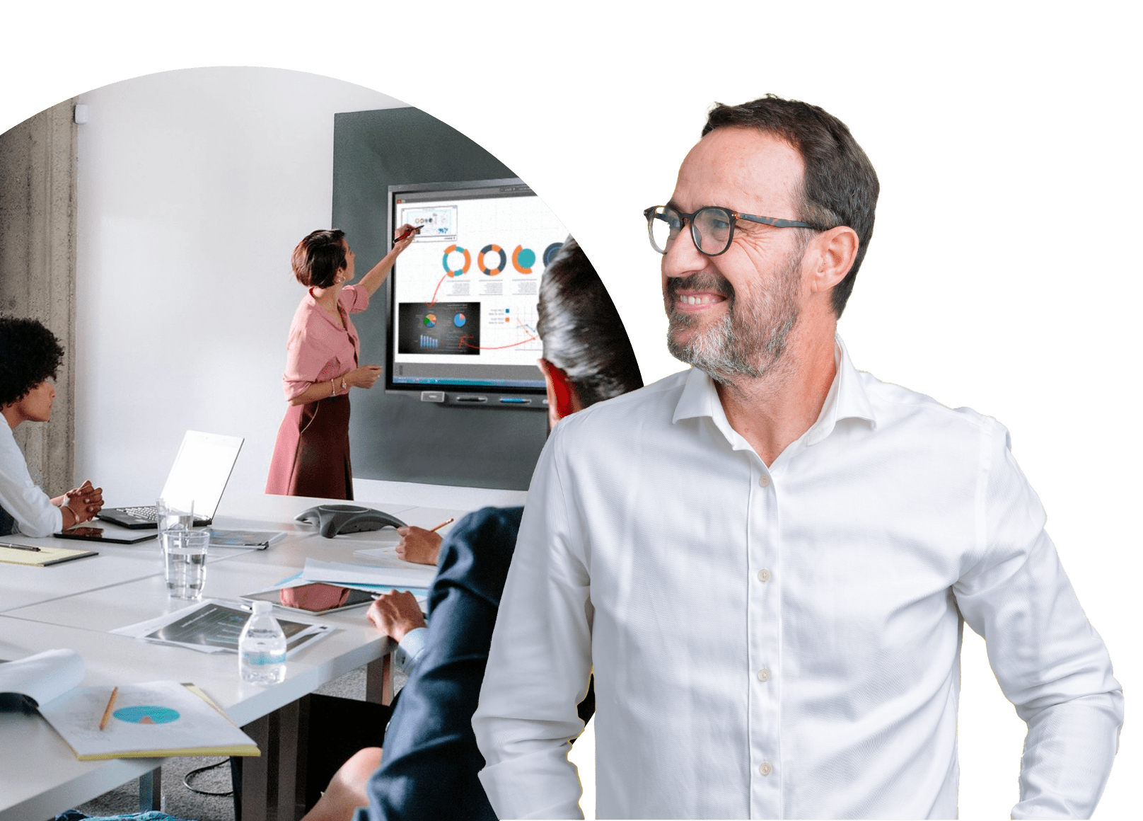 La SMART Board MX Pro para empresas//Impulse la productividad del equipo