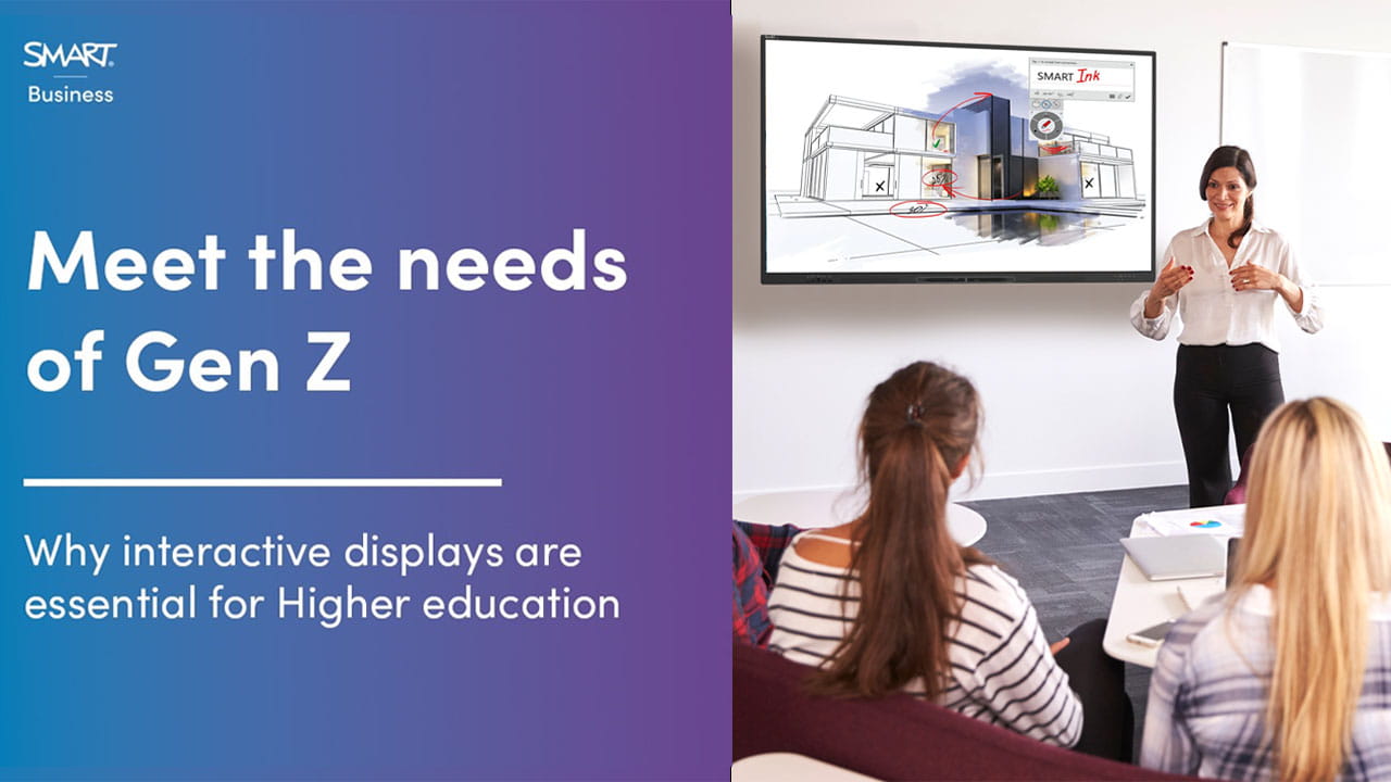 Why interactive displays are essential for higher education | SMART Technologies