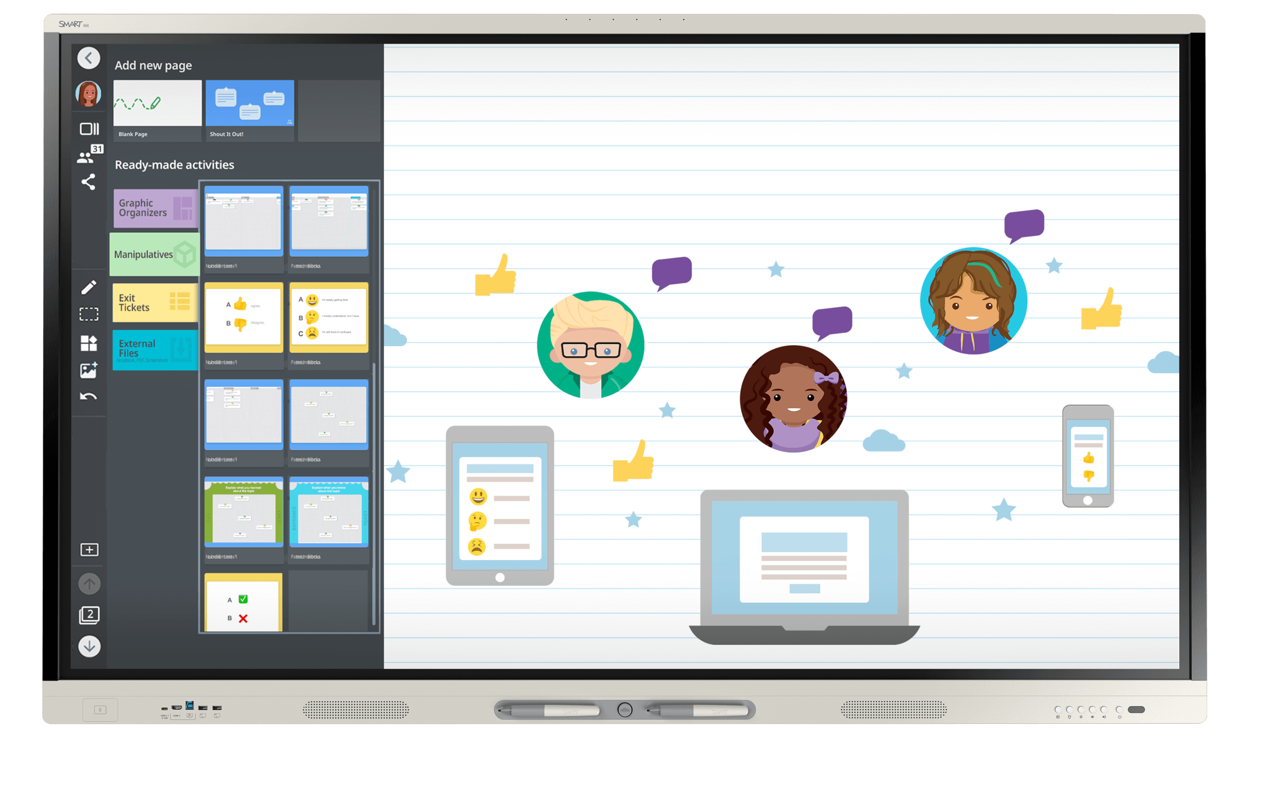 The SMART Board MX | SMART’s Best Choice for Value and Capability