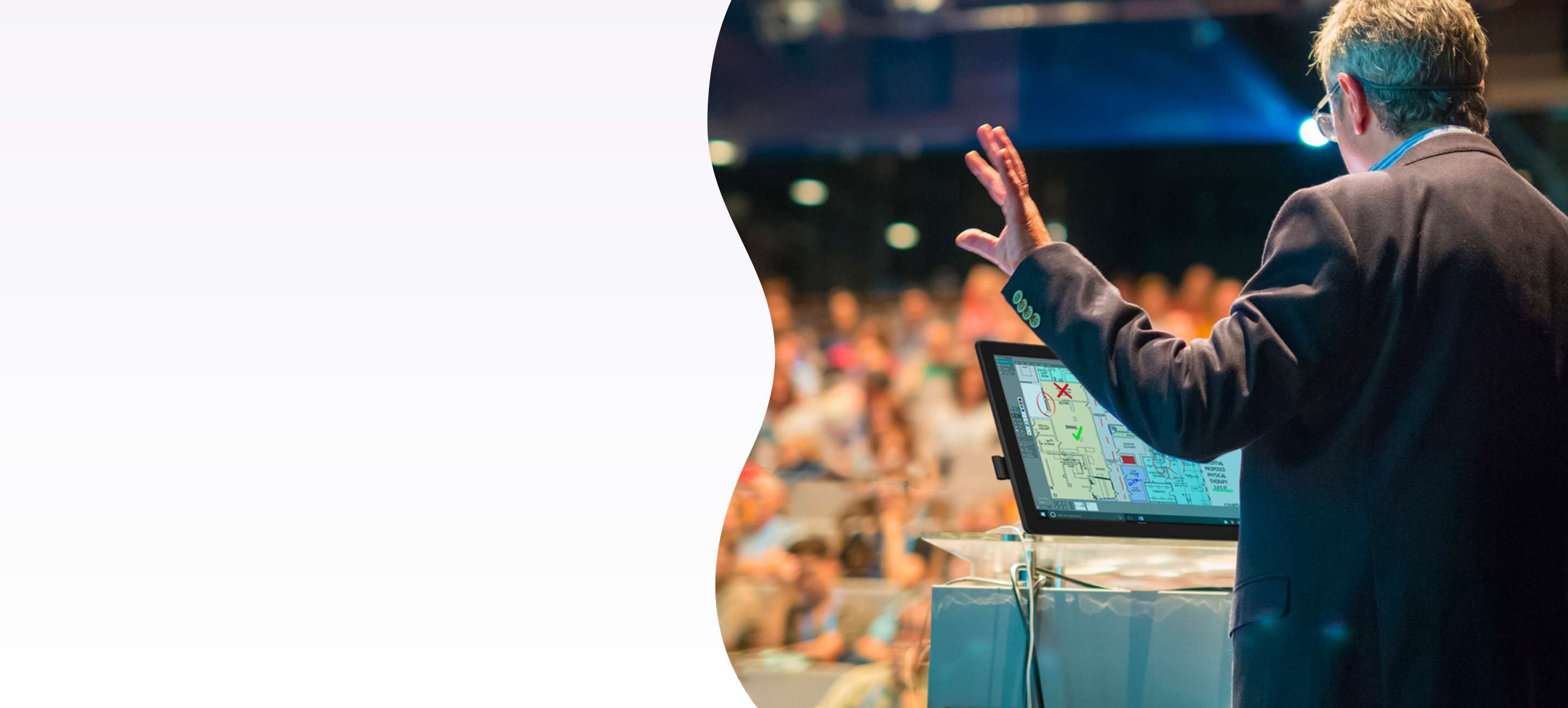 Smart Podium™ 624 Business Presentation in Pakistan - Access Systems