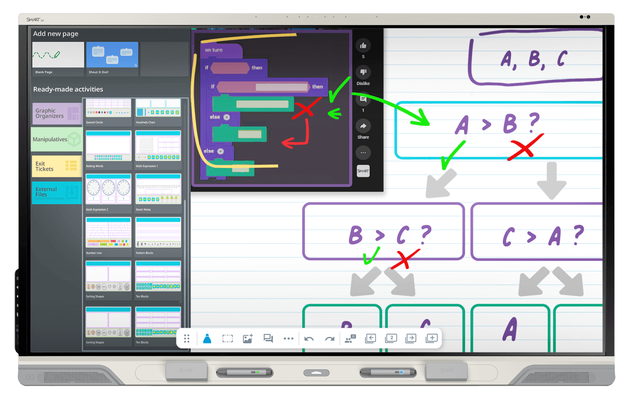 SMART Board RX-Serie | Inklusive Klassenräume | SMART Technologies