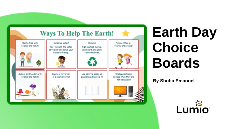 Lumio: Bring Earth Day to your classroom with lessons Lumio