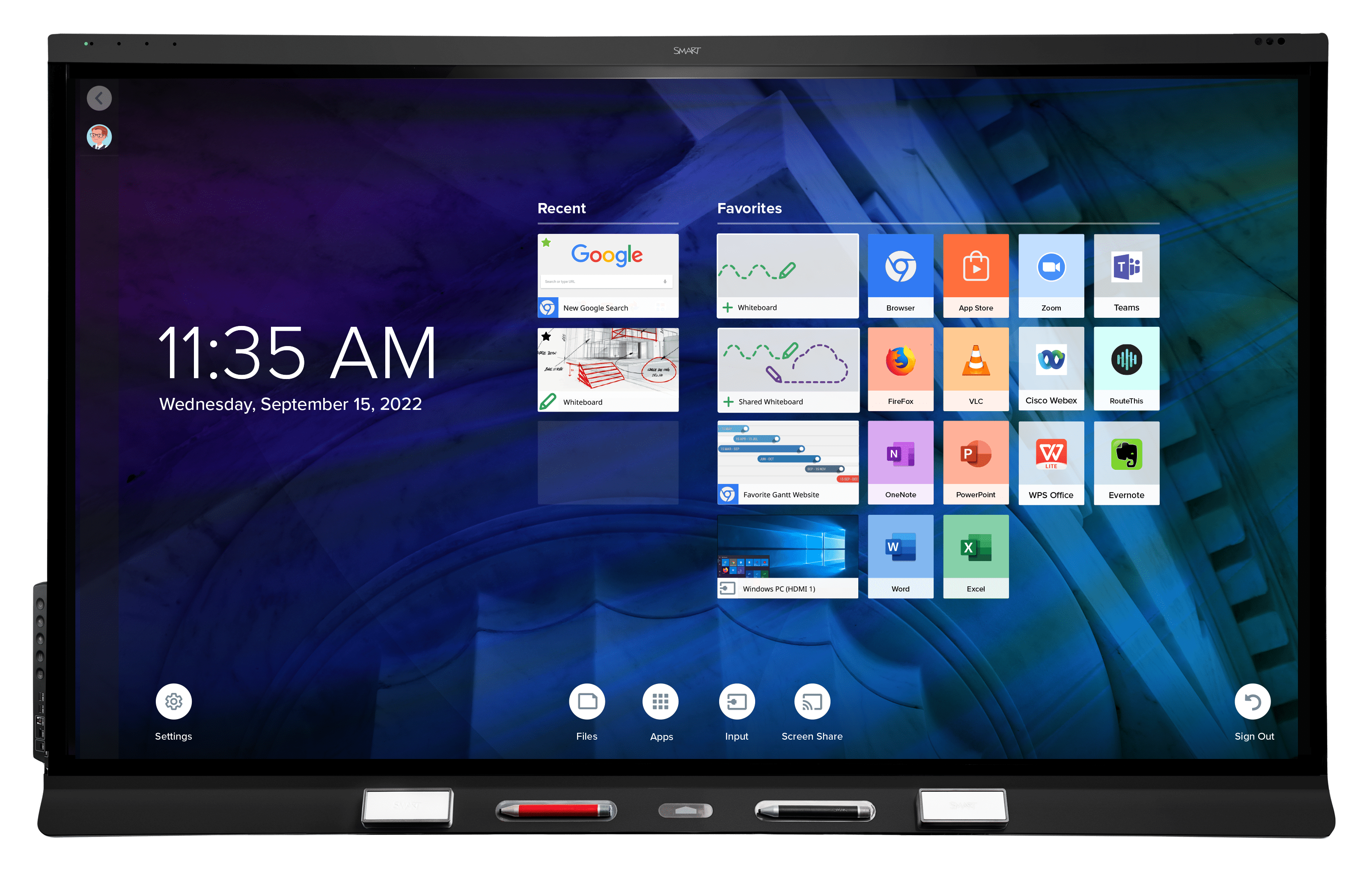 Conference and Collaboration Solutions | Smart Touch Screen panel in ...