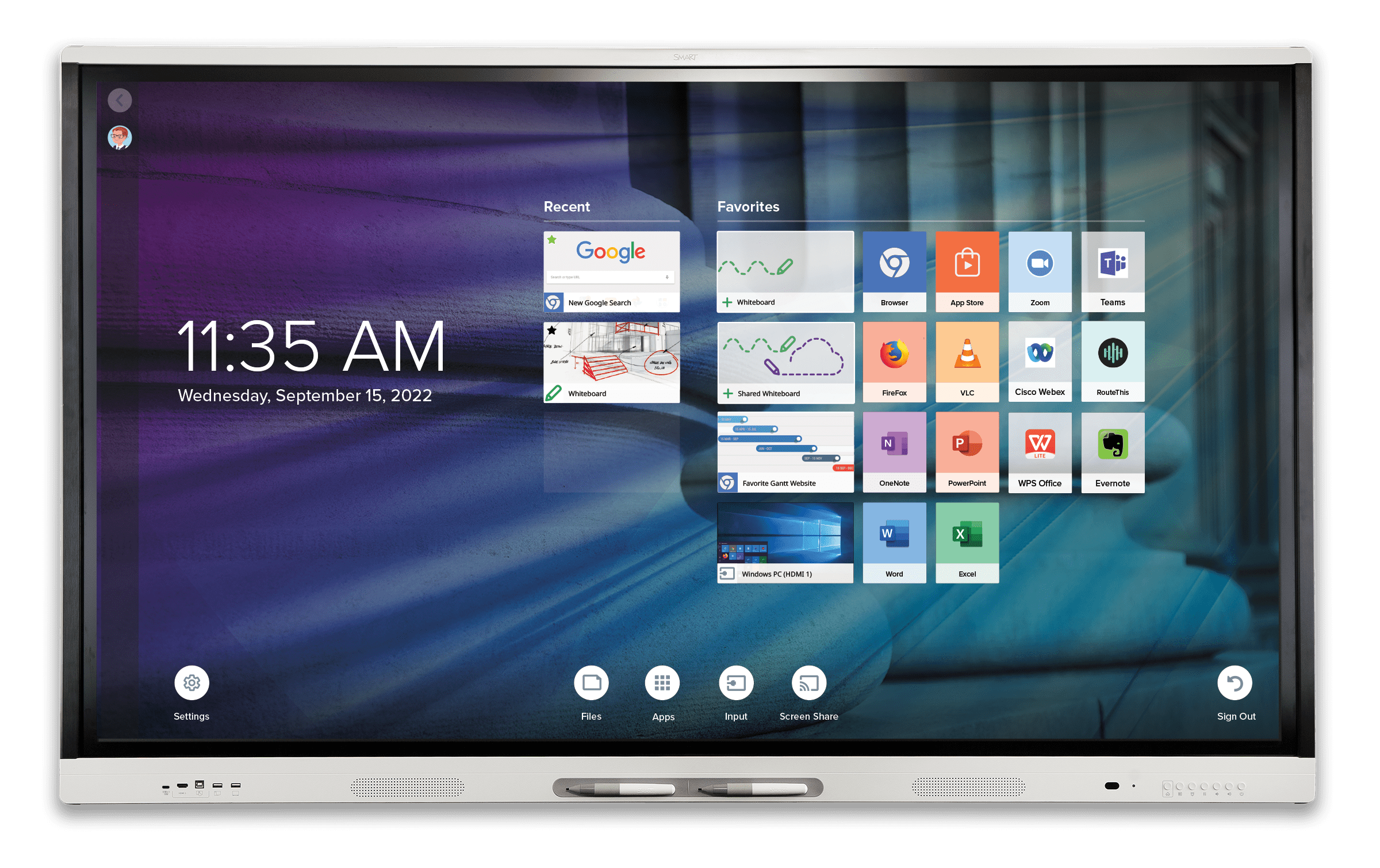 Conference and Collaboration Solutions | Smart Touch Screen panel in ...